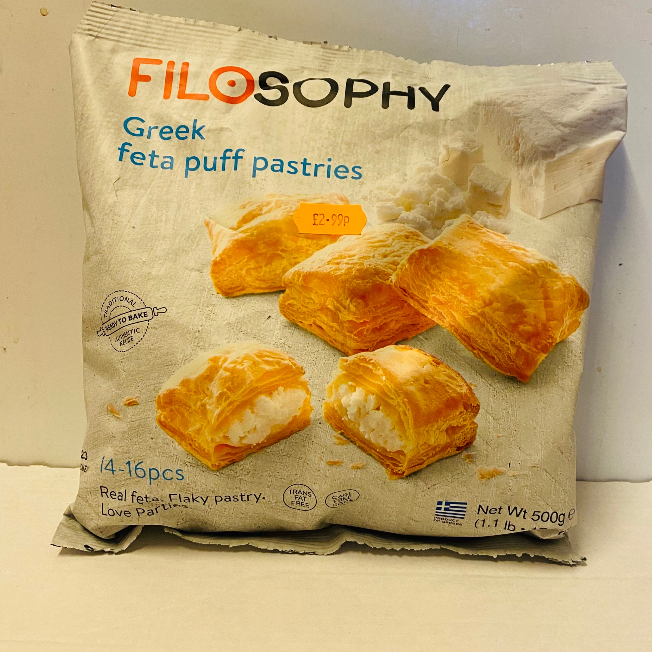 FiloSophy Greek Feta Puff Pastries